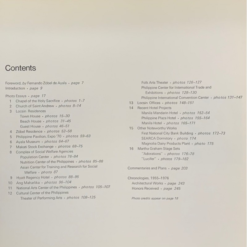 The architecture of Leandro V. Locsin