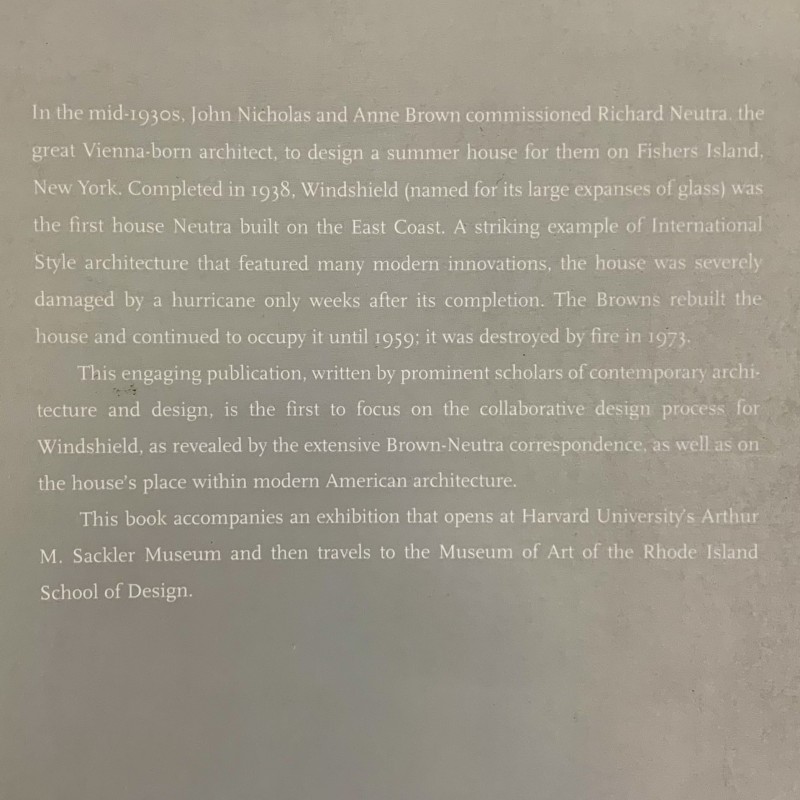 Richard Neutra's Windshield house