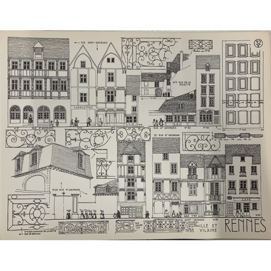 Albert Laprade / Croquis / France / 5 albums